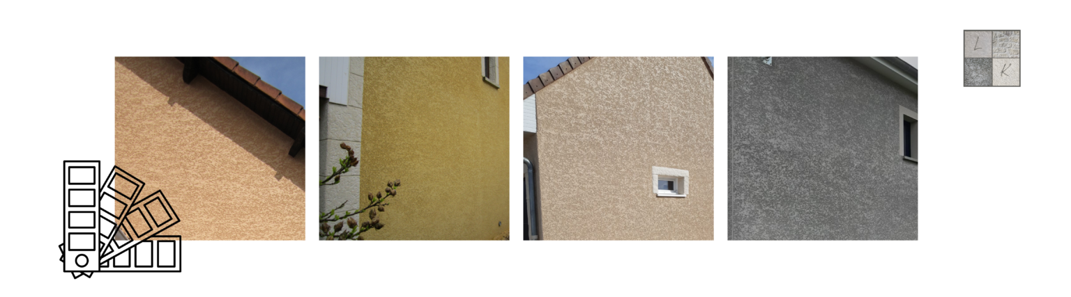 Le nuancier de couleurs d'enduit de façade - LK Façades